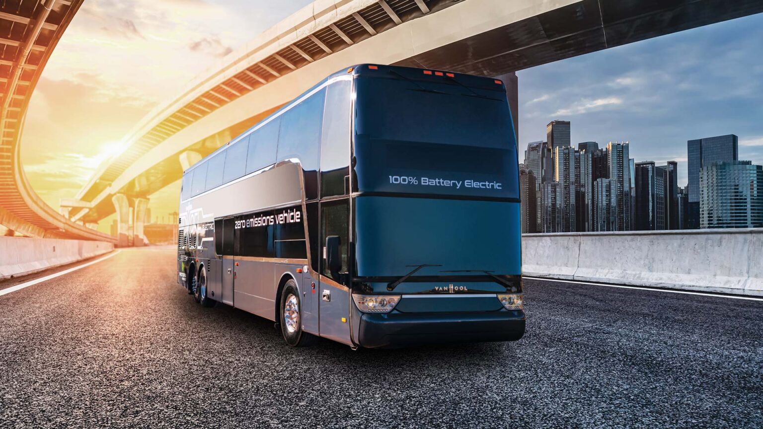 All Electric Double Deck Coach Van Hool TDX25EABC Companies